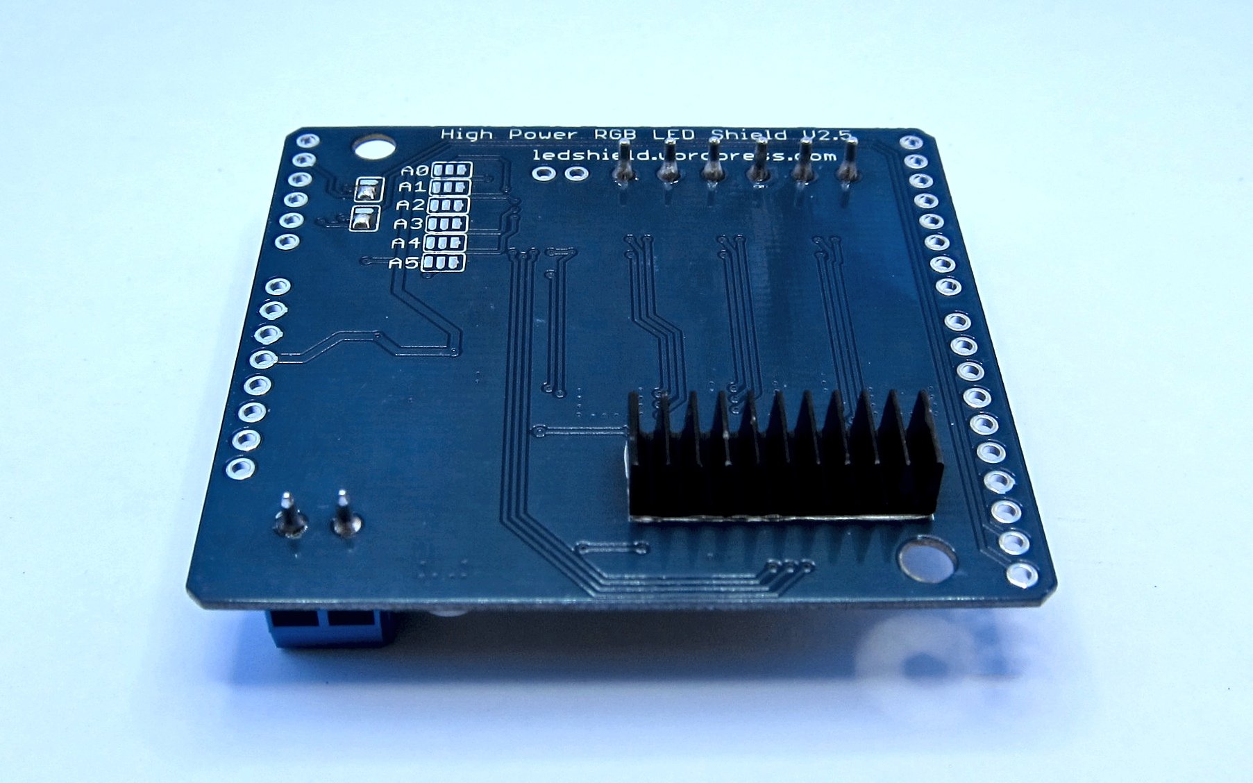 High Power RGB LED Shield I2C - 12bit/ch. dimming from trippylighting on Tindie