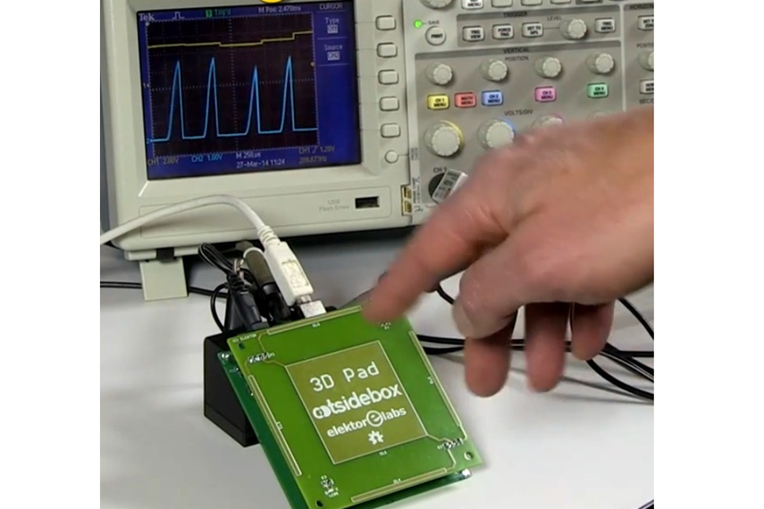 3Dpad touchless gesture controller Arduino shield from ootsidebox on Tindie