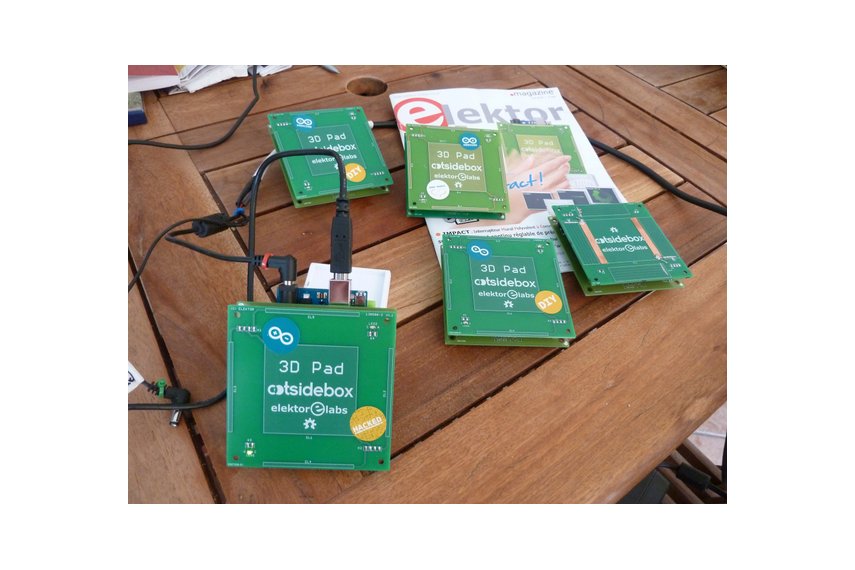 3Dpad touchless gesture controller Arduino shield from ootsidebox on Tindie