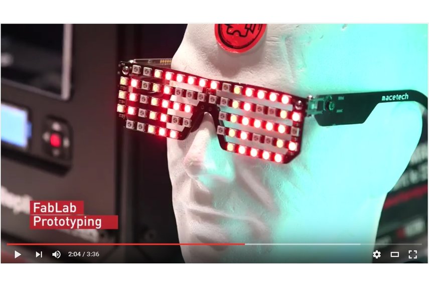 Full Color RGB Led glasses from ootsidebox on Tindie