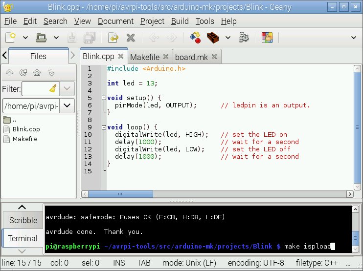 AVRPi-328 for Raspberry Pi A+/B+/Pi2 from onandoffables on Tindie
