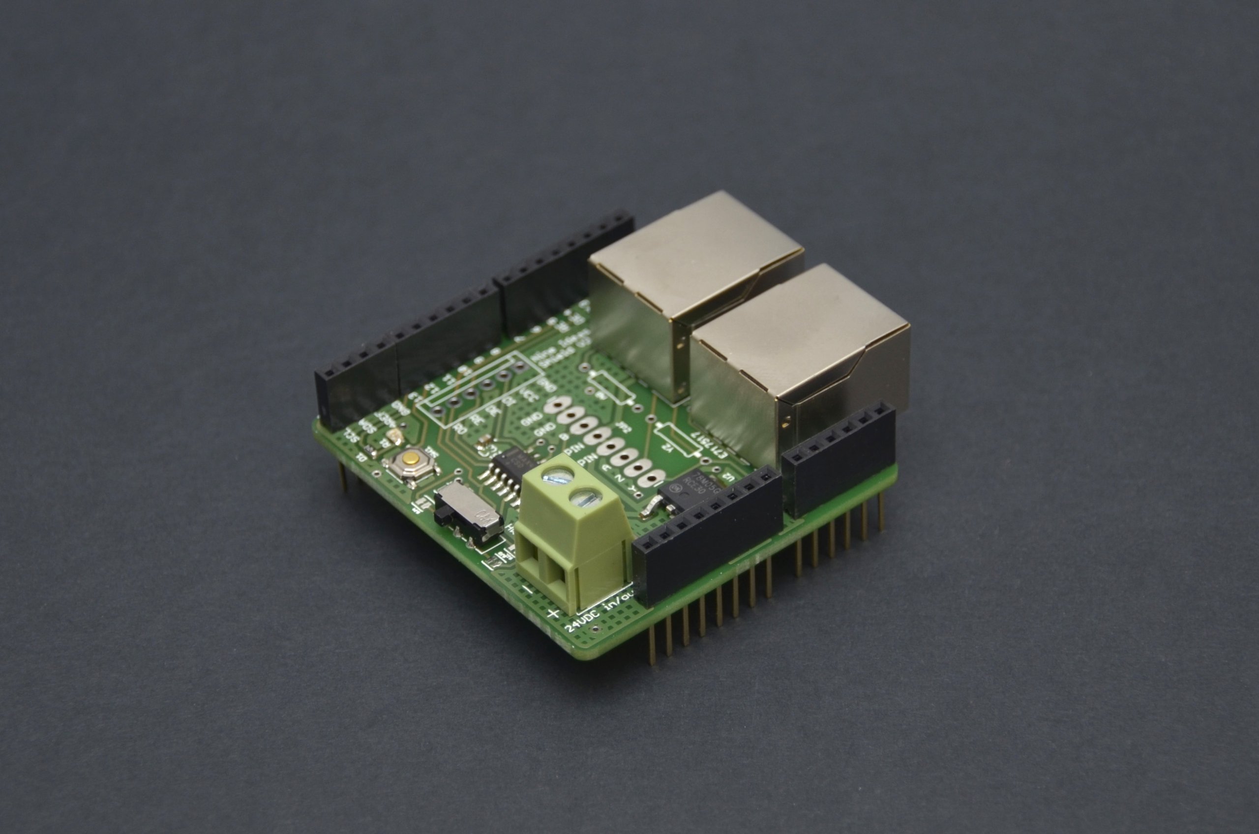 Arduino RS485 Shield (RJ45, bus-powered) from krekr on Tindie