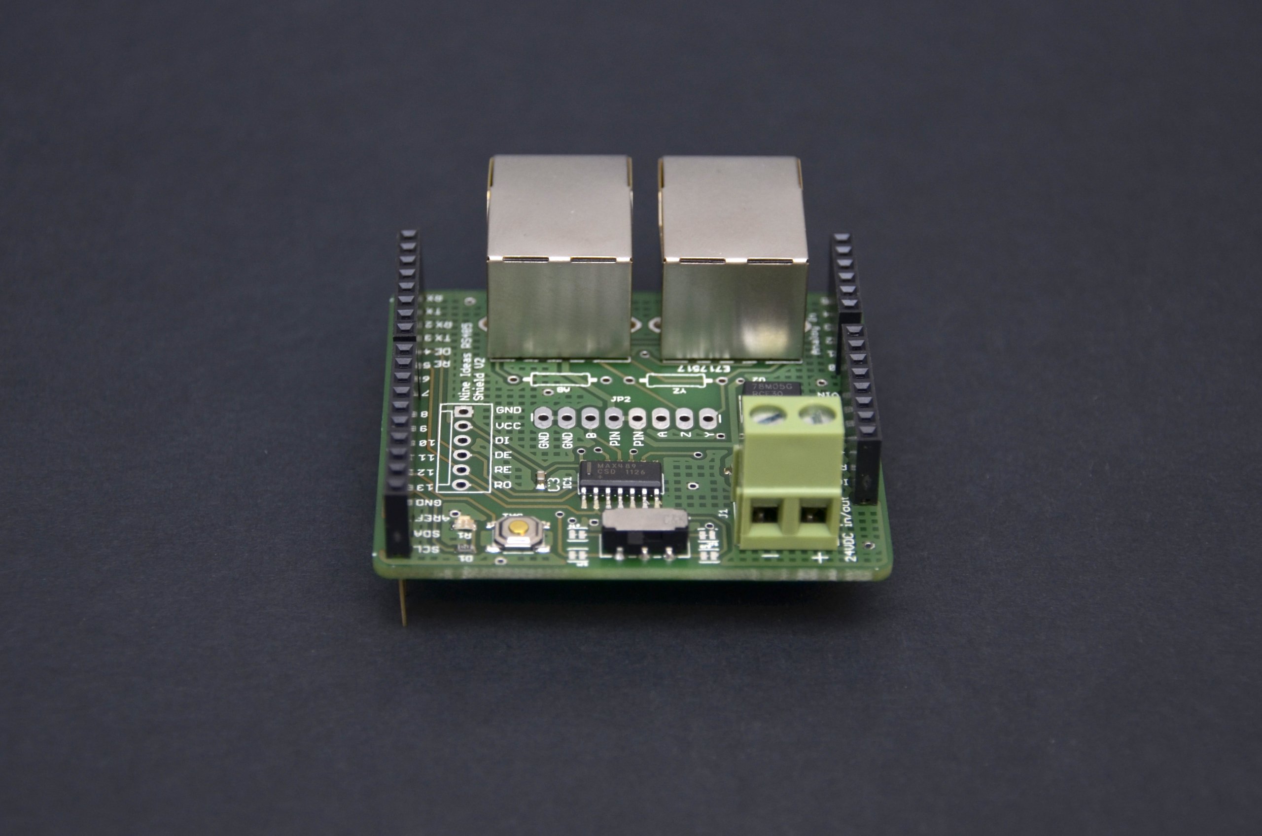 Arduino Rs485 Shield Rj45 Bus Powered From Krekr On Tindie