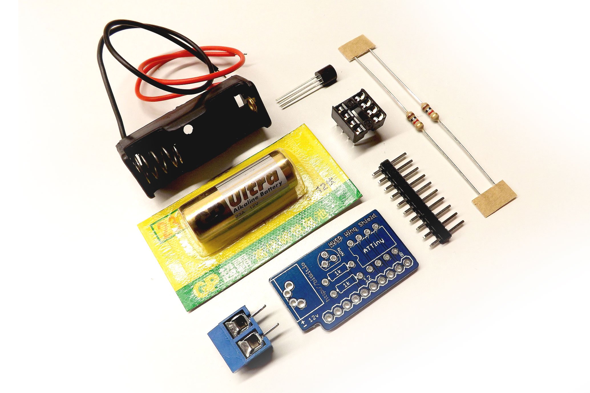Avr Attiny Rescue Kit Arduino Hvsp Wing Shield From Gzip On Tindie
