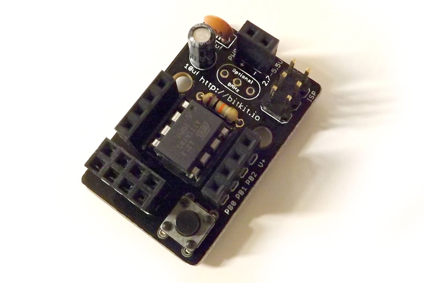 AVR ATtiny85 Development Board Kit from gzip on Tindie