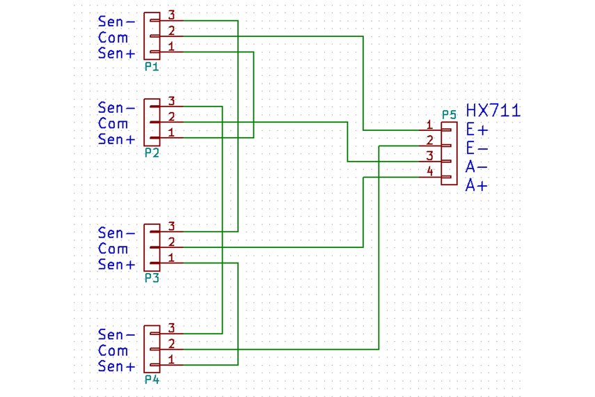 load cell bridge for HX711 (PCB only) from lpaseen on Tindie