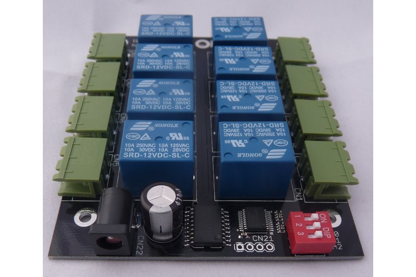 8-channel relay board for Raspberry Pi and Arduino from jap on Tindie