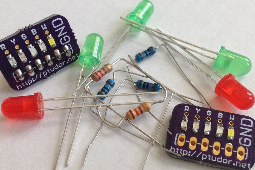 Surface Mount LED Board: Assembled or Kit from ptudor on Tindie