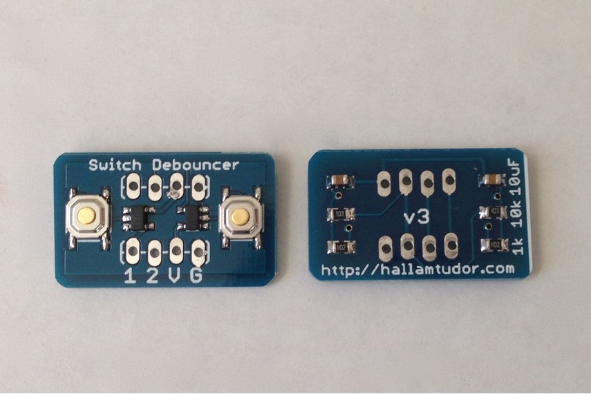 Hardware Switch Debouncer from ptudor on Tindie