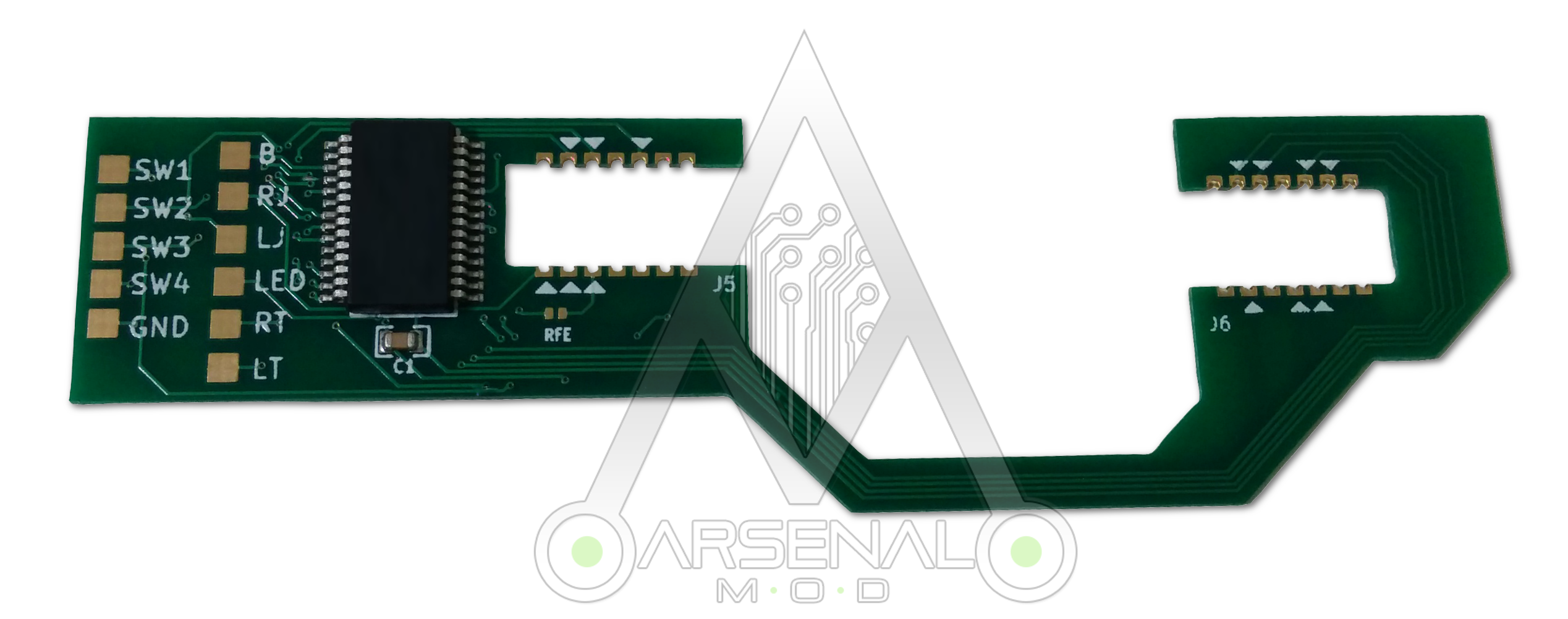 Xbox One Controller Remap PCB - Scuf Like Paddles from arsenalmod on Tindie Xbox One Controller Remap PCB - Scuf Like Paddles from arsenalmod on Tindie