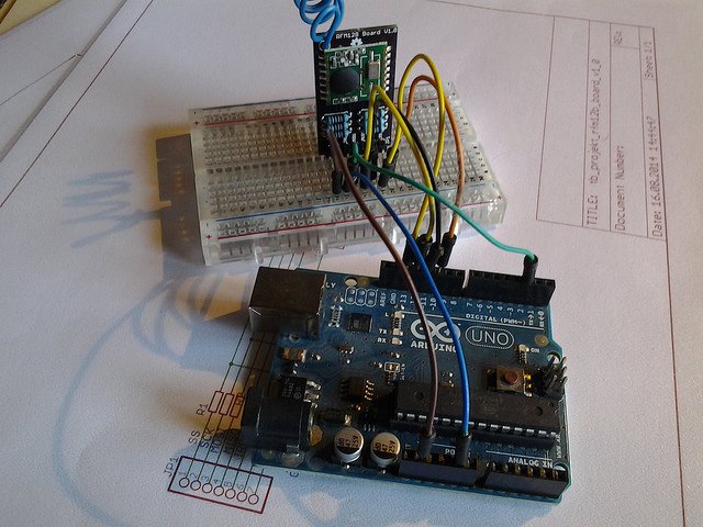 RFM12B Board from arduinopraxis on Tindie
