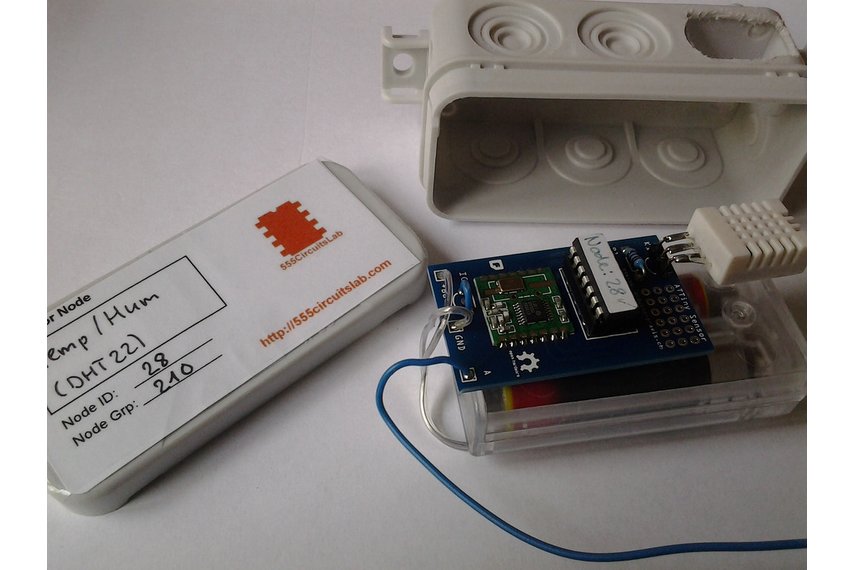 Attiny Sensor Node Pcb From Arduinopraxis On Tindie