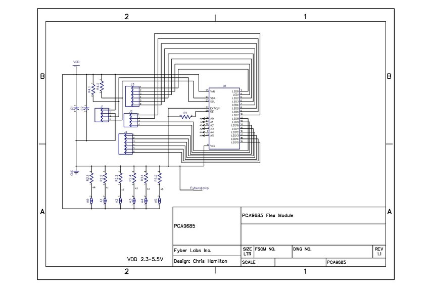 16CH ERM Haptic Flex Module from Fyberlabs on Tindie