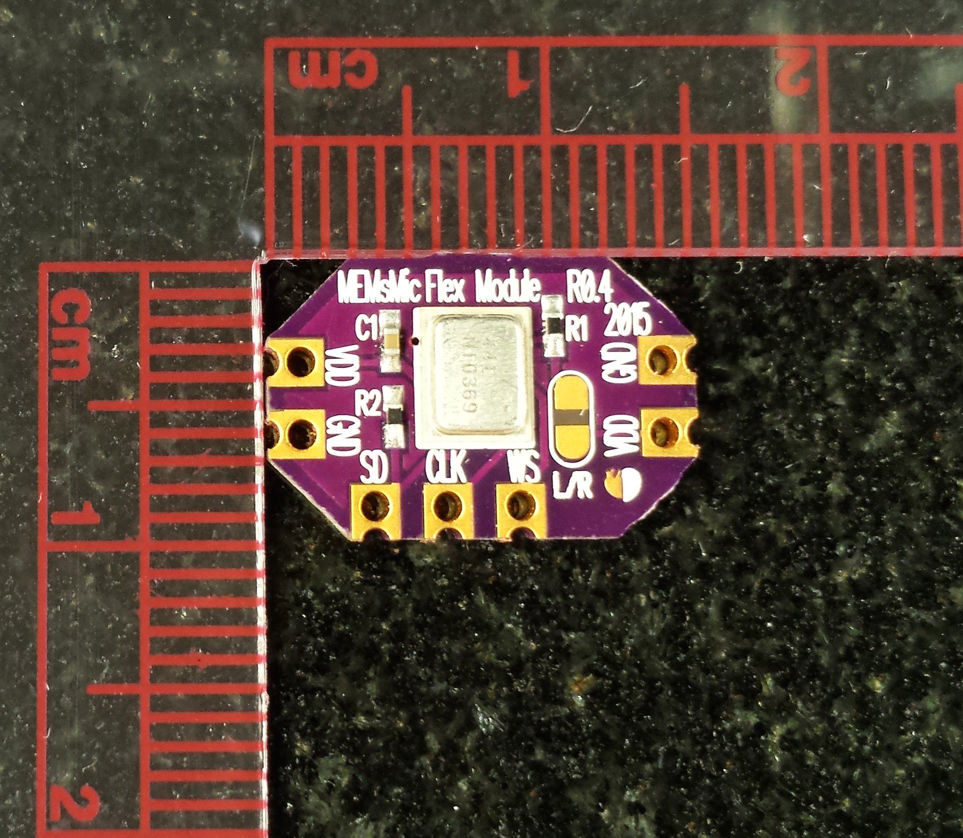 MEMS Microphone Flex Module from Fyberlabs on Tindie
