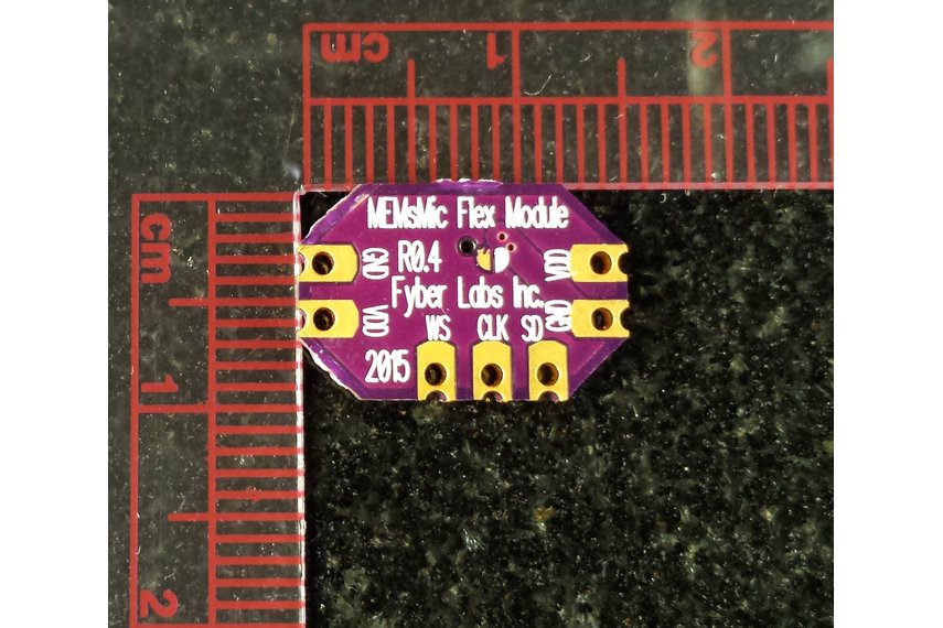 MEMS Microphone Flex Module from Fyberlabs on Tindie