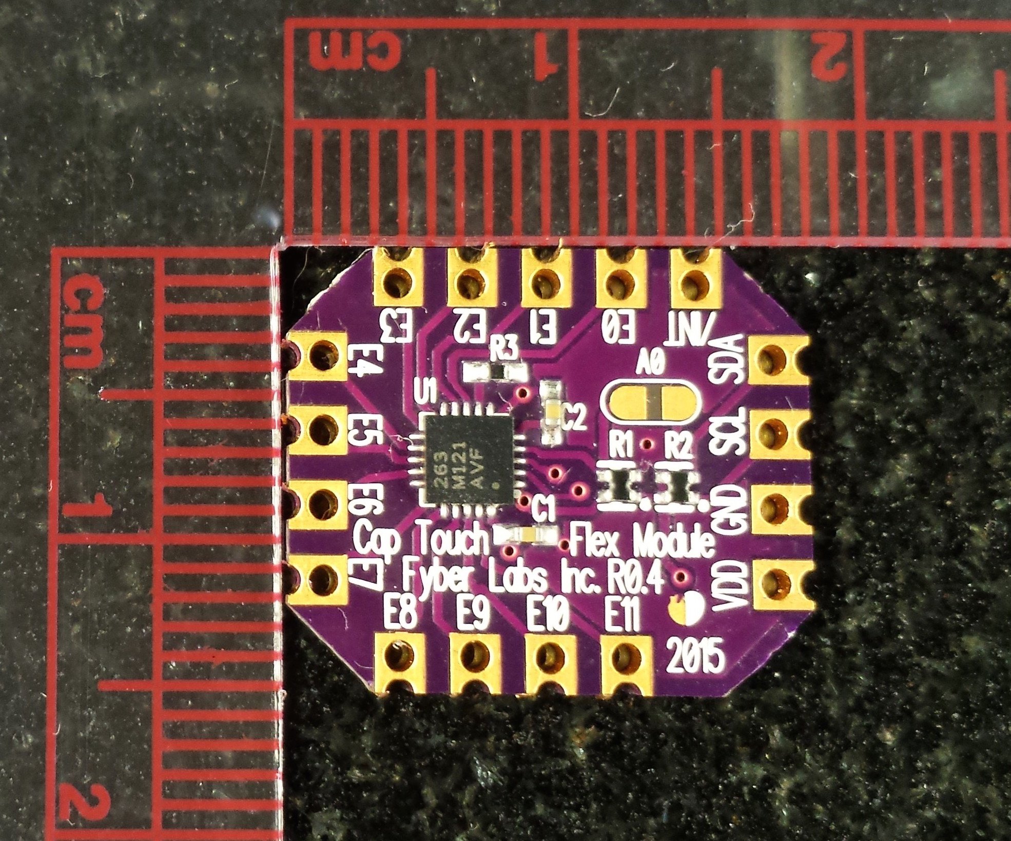 Cap Touch Flex Module from Fyberlabs on Tindie