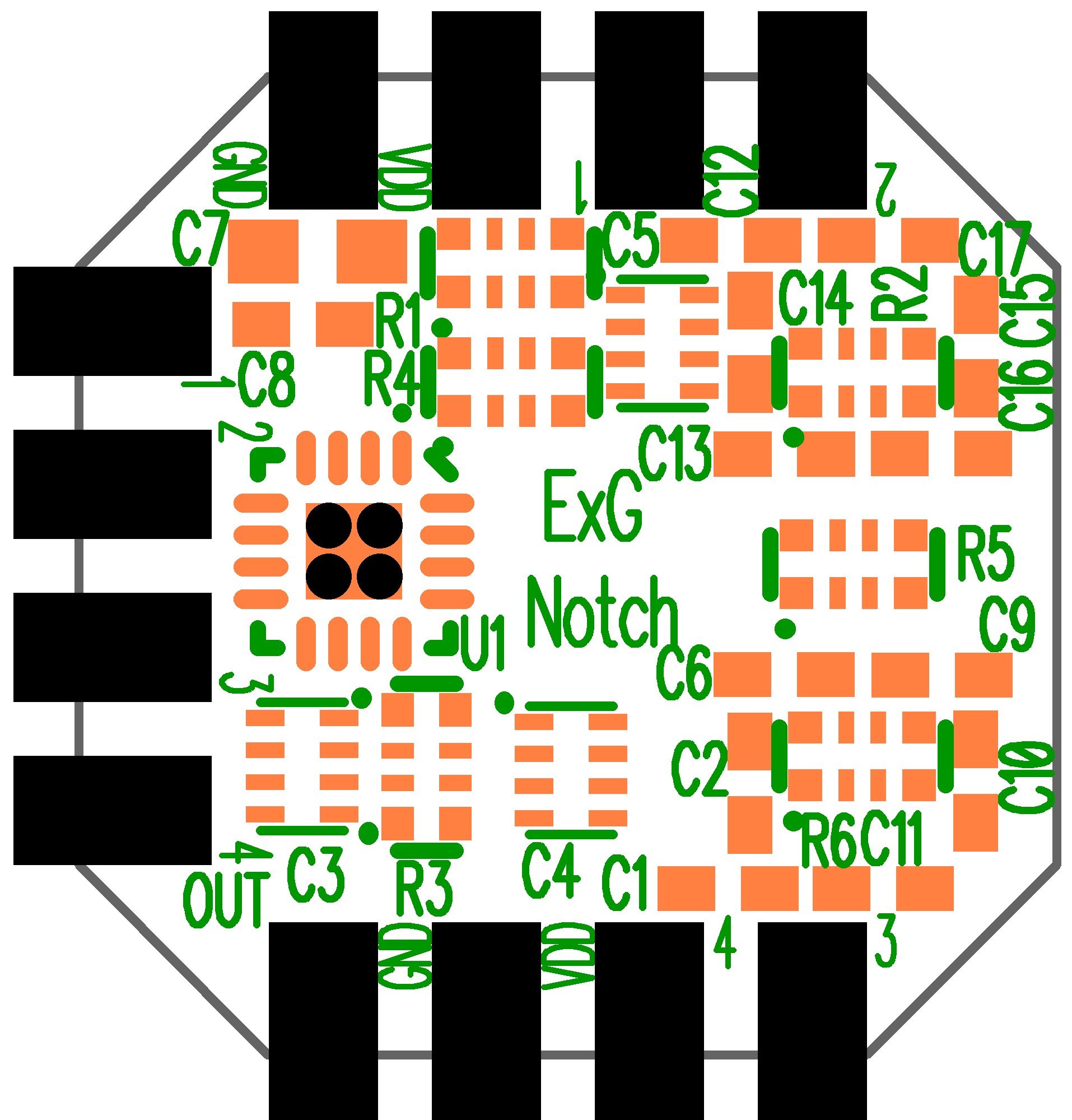 ExG Notch Flex Module from Fyberlabs on Tindie