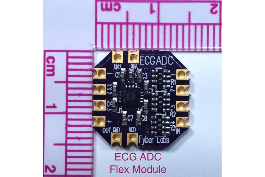 ECG ADC Flex Module from Fyberlabs on Tindie