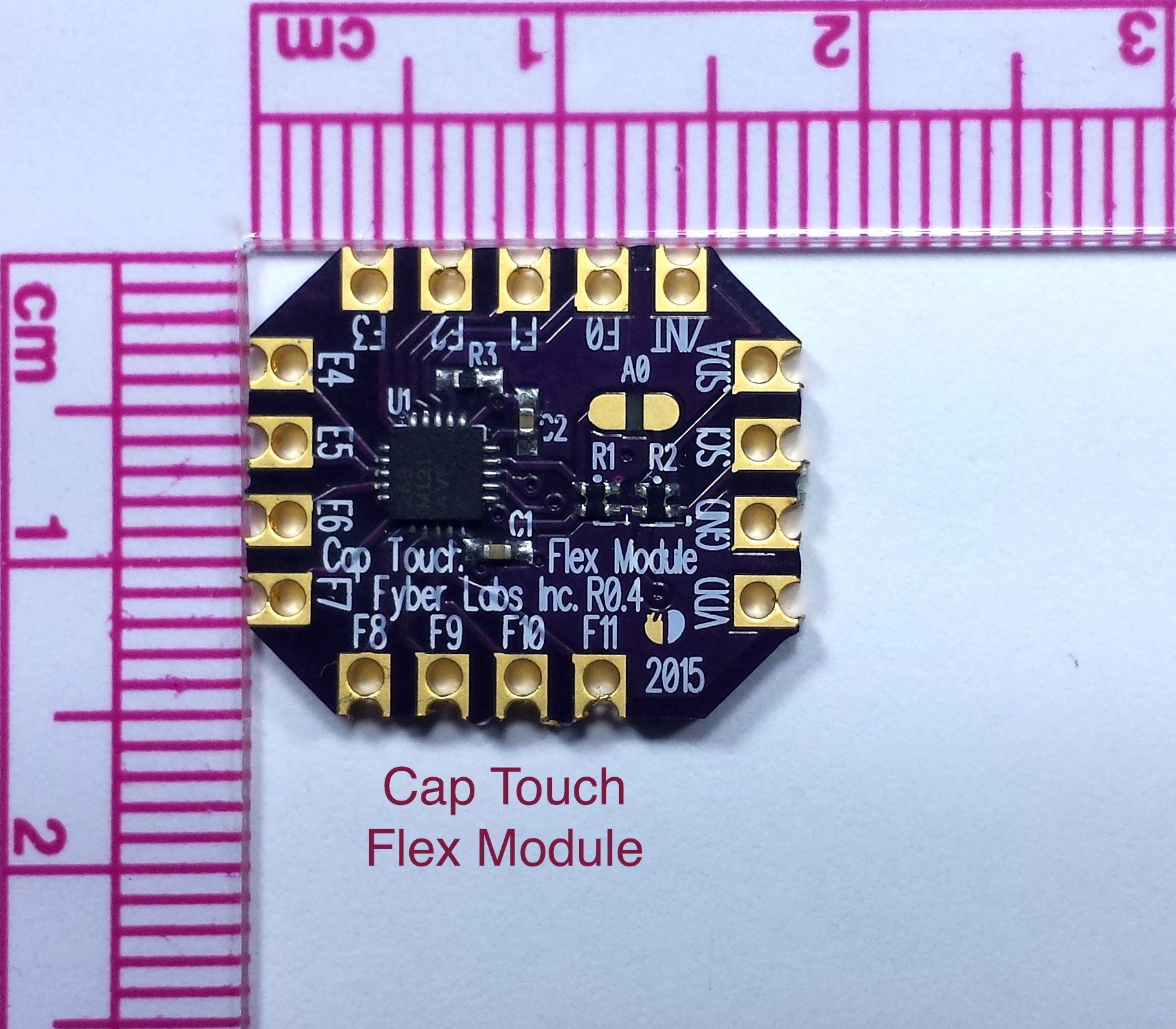 Cap Touch Flex Module from Fyberlabs on Tindie