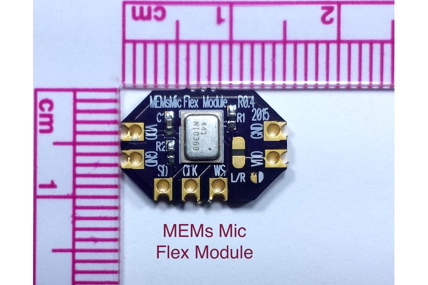 MEMS Microphone Flex Module from Fyberlabs on Tindie