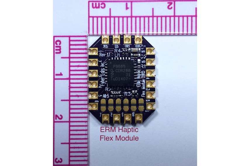 16CH ERM Haptic Flex Module from Fyberlabs on Tindie