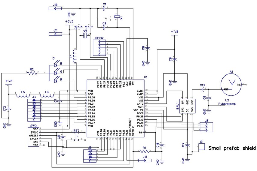 3dB BLE Bluetooth Flex Module from Fyberlabs on Tindie