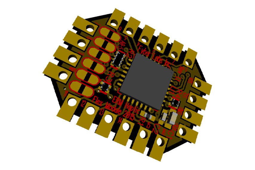 16CH ERM Haptic Flex Module from Fyberlabs on Tindie