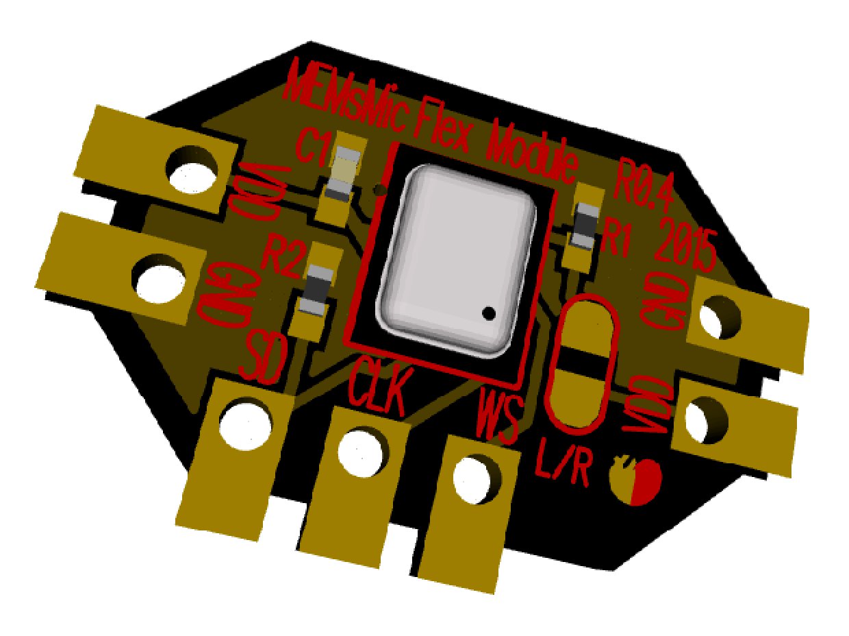 MEMS Microphone Flex Module from Fyberlabs on Tindie