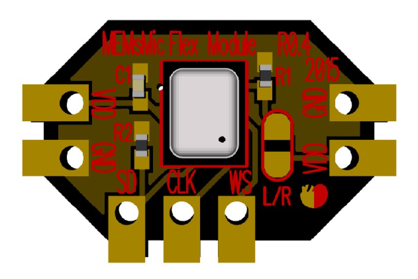 MEMS Microphone Flex Module from Fyberlabs on Tindie