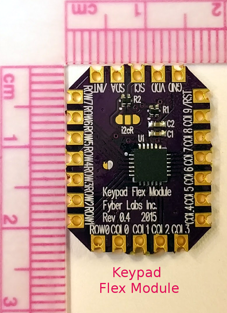 Keypad Flex Module from Fyberlabs on Tindie