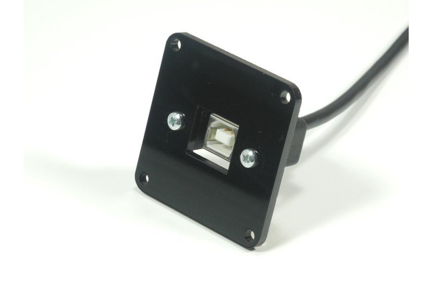 Panel Mount USB Faceplate from WIDGENEERING on Tindie