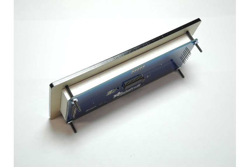 Adafruit 1 2 4 Digit 7 Segment Display Bezel From Widgeneering On Tindie