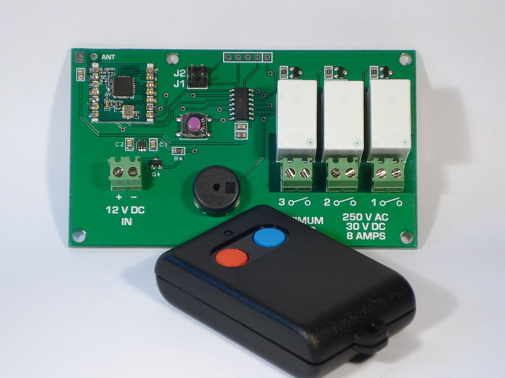 Rolling Code Transmitter and Receiver from CraftyCrow on Tindie