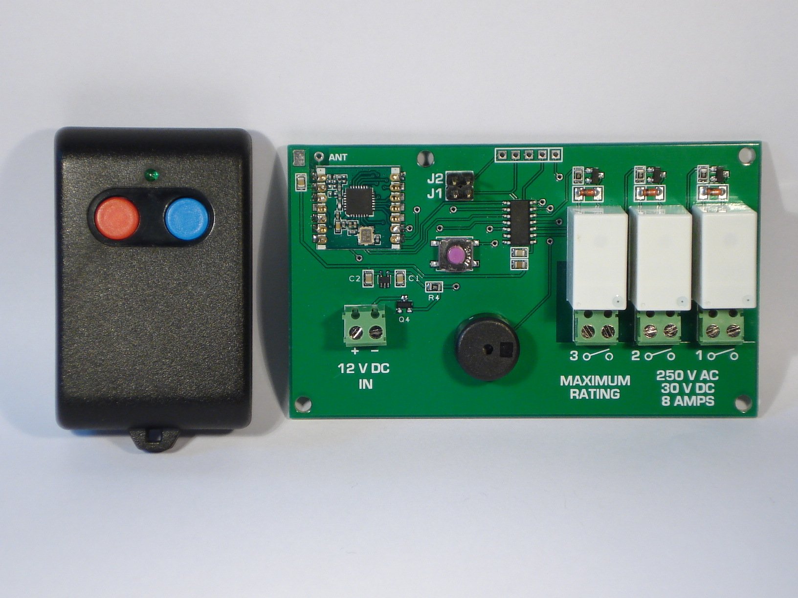 Rolling Code Transmitter and Receiver from CraftyCrow on Tindie