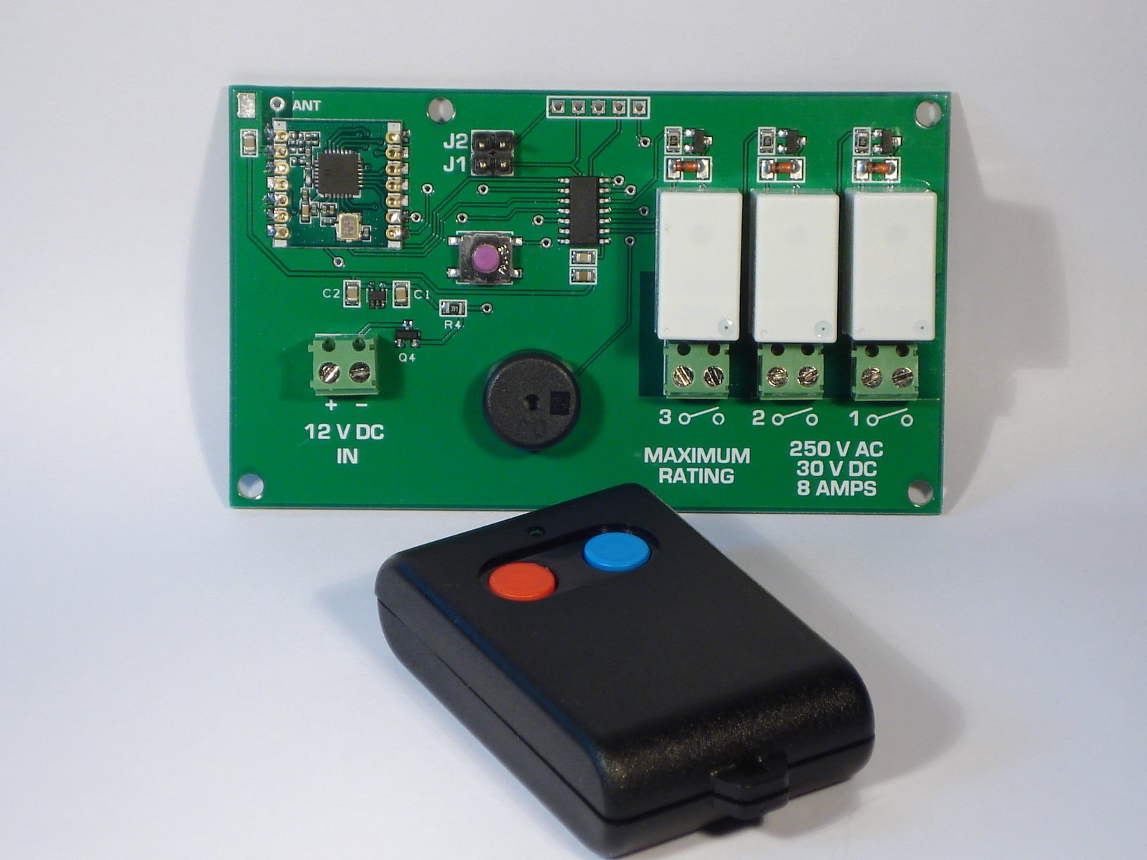 Rolling Code Transmitter and Receiver from CraftyCrow on Tindie