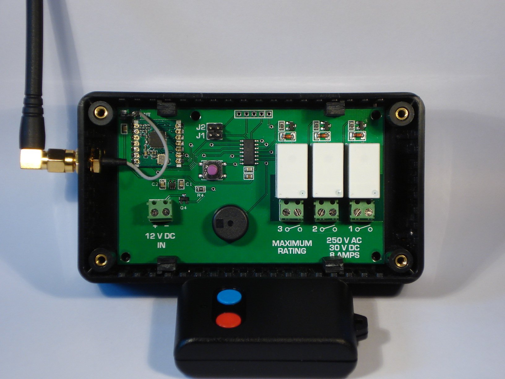 Rolling Code Transmitter and Receiver from CraftyCrow on Tindie