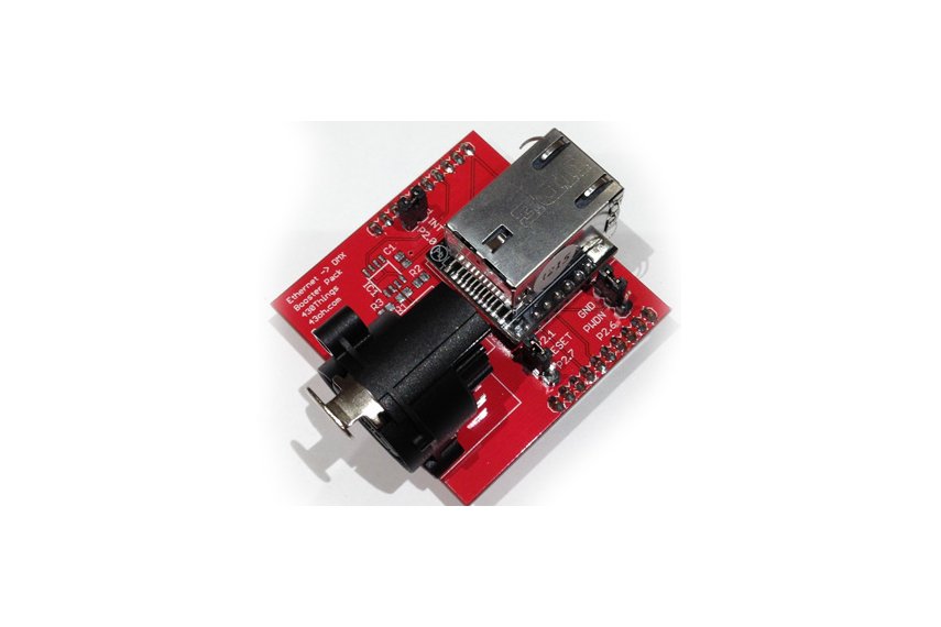 Ethernet (e1.31) - RS-485 (DMX) Booster Pack PCB from RobG on Tindie