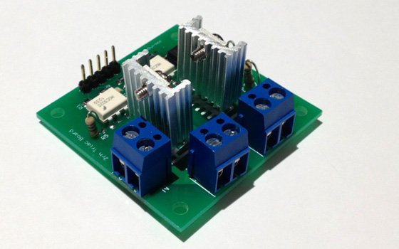 2 channel Triac board w/ zero crossing detector from RobG on Tindie 2 channel Triac board w/ zero crossing detector from RobG on Tindie