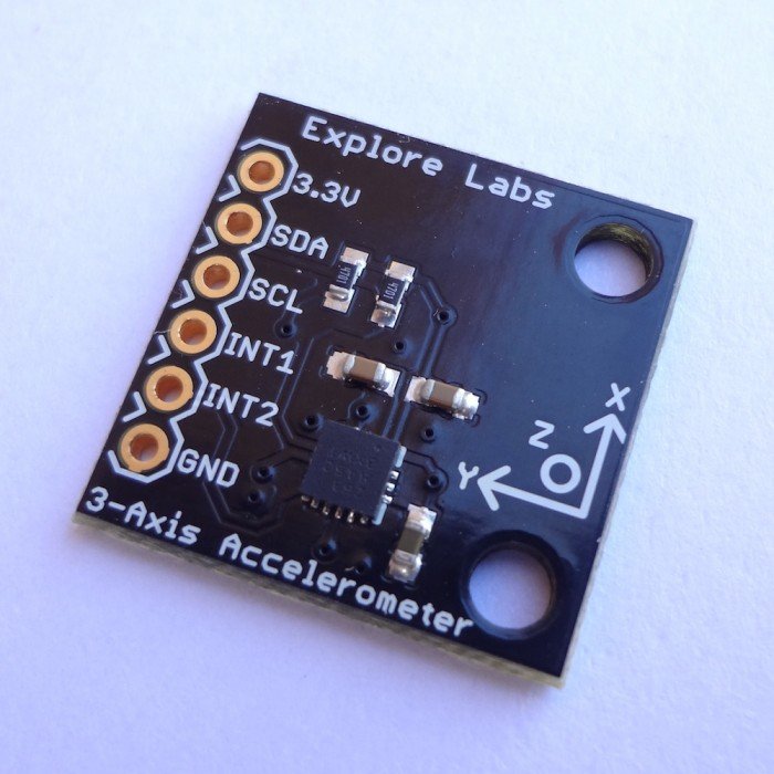 Accelerometer 3 Axis Mma8452q I2c From Explorelabs On Tindie