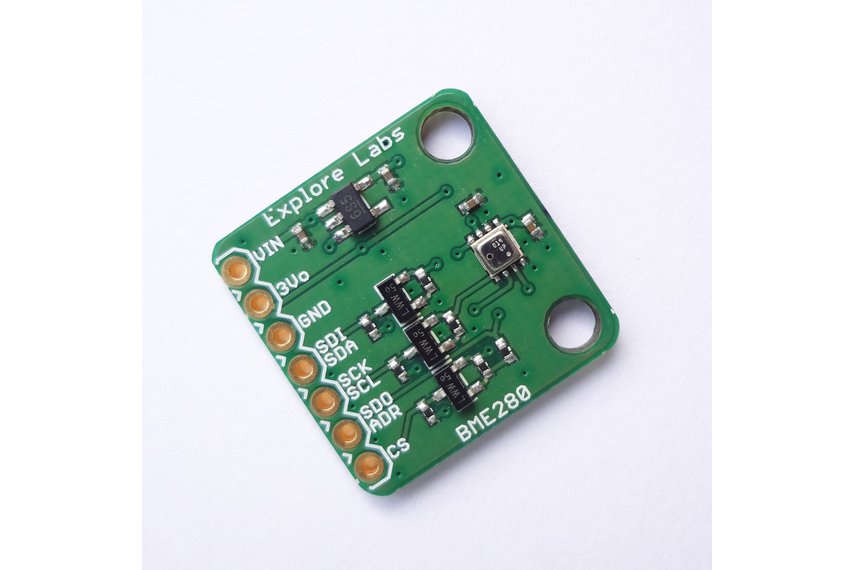 BME280 Humidity Pressure Altitude Temp Sensor from explorelabs on Tindie BME280 Humidity Pressure Altitude Temp Sensor from explorelabs on Tindie