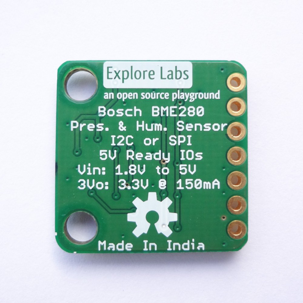 Bme280 Humidity Pressure Altitude Temp Sensor From Explorelabs On Tindie