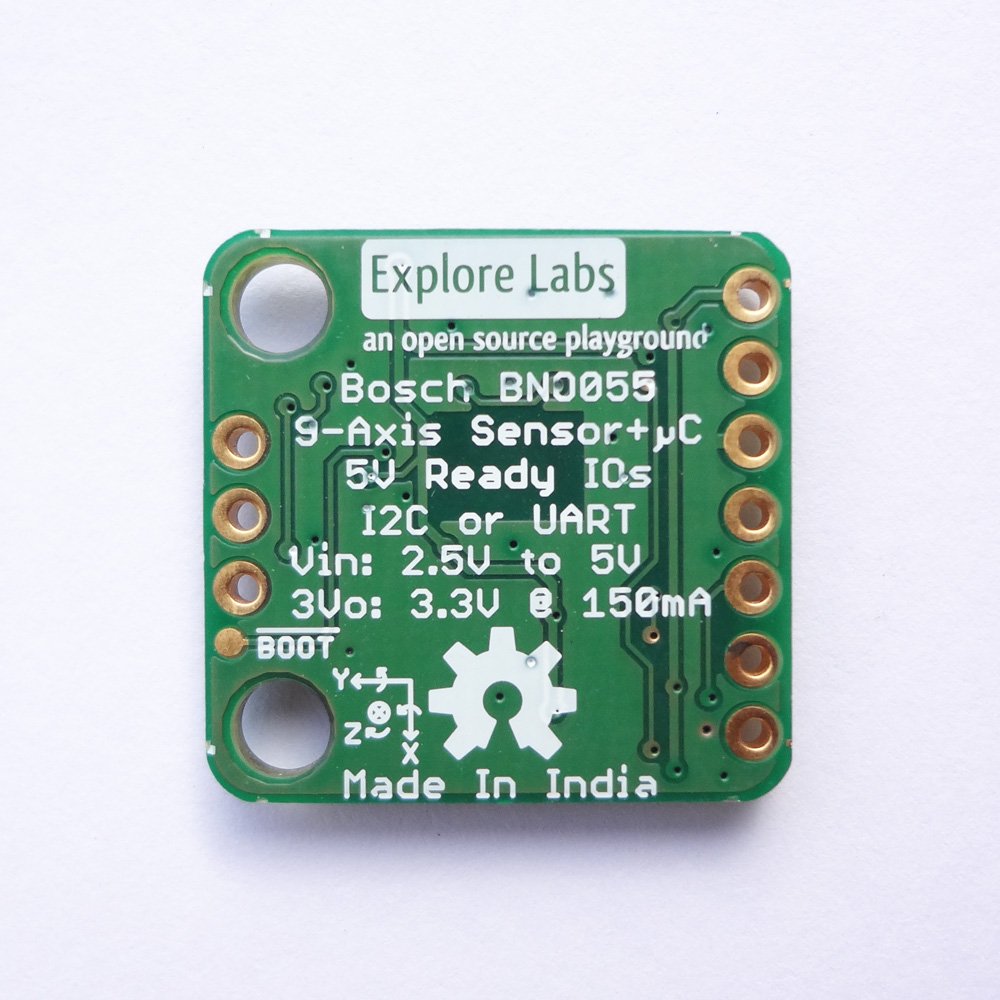 BNO-055 9-Axis IMU Sensor with Hardware Fusion from explorelabs on Tindie