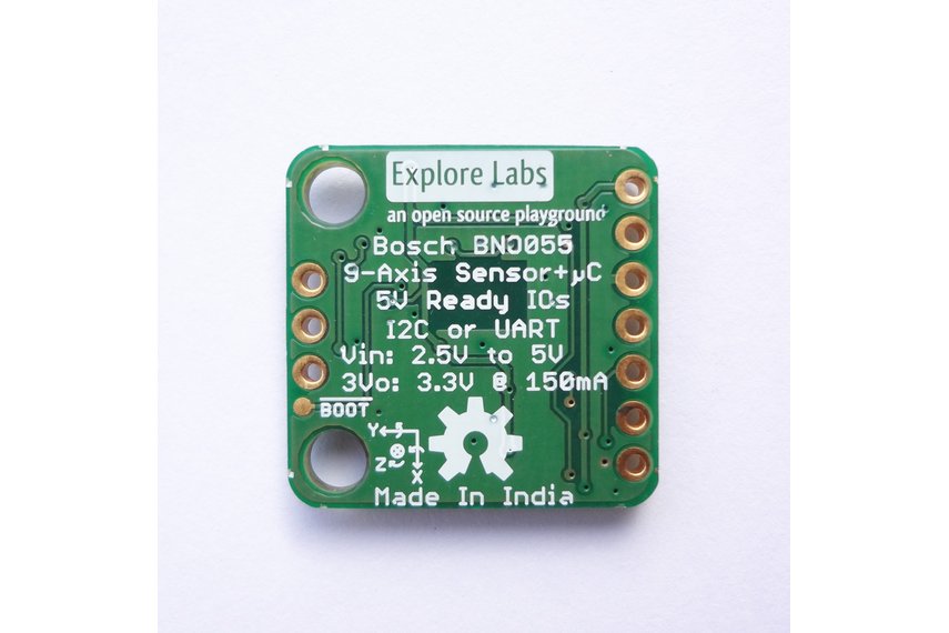 BNO-055 9-Axis IMU Sensor with Hardware Fusion from explorelabs on Tindie