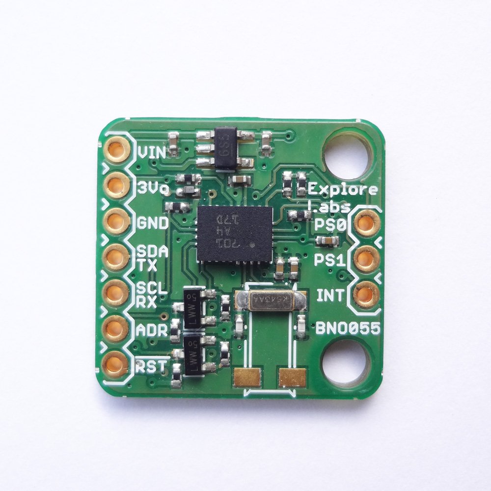 BNO-055 9-Axis IMU Sensor with Hardware Fusion from explorelabs on Tindie