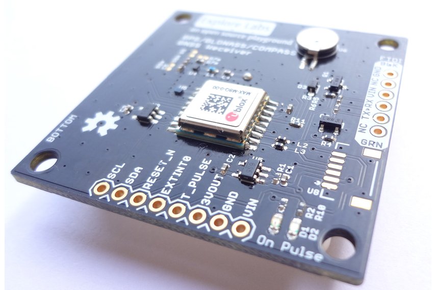 GPS Receiver - ublox MAX-M8Q (72 Channel) from explorelabs on Tindie