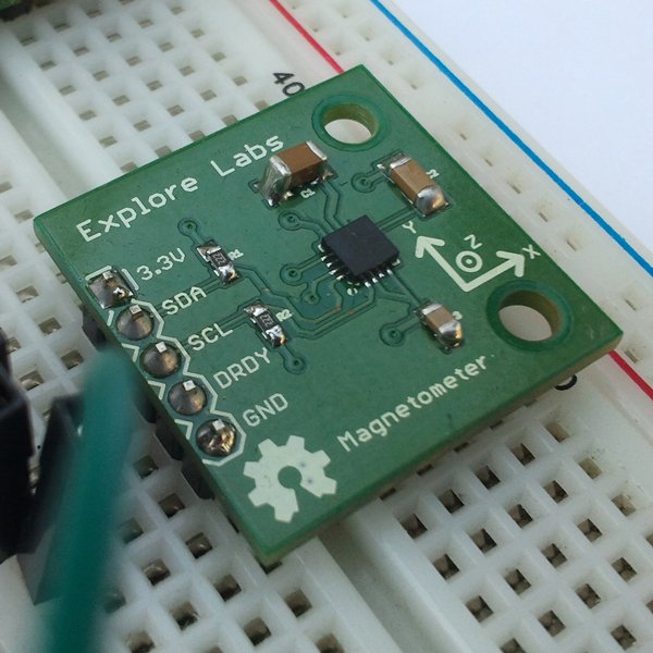Hmc5883l 3 Axis Magnetometer Breakout Board From Explorelabs On Tindie