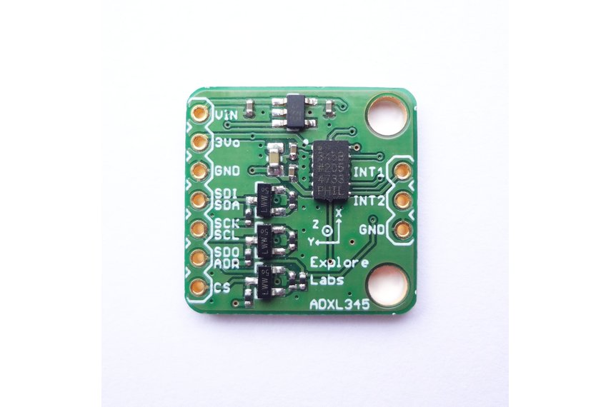 ADXL345 - 3D Accelerometer Breakout Board 5V Ready from explorelabs on ...