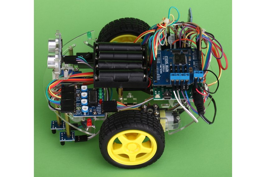 Arduino Starter Kit eBOT Z Smart Car Robot Chassis from eLabpeers on Tindie