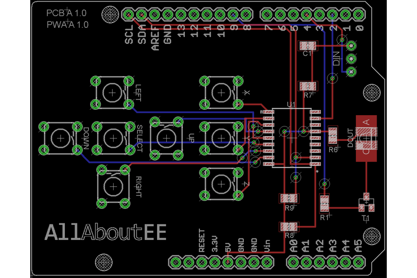 Infrared Remote Control Shield for Arduino from AllAboutEE on Tindie