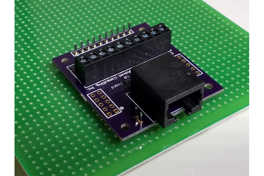 PiRyte Universal RJ45/Rj50 Breakout Board - UBOB from tomtibbetts on Tindie